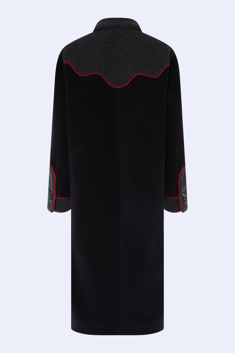 Charlie Coat Anthracite Black – Molly Goddard